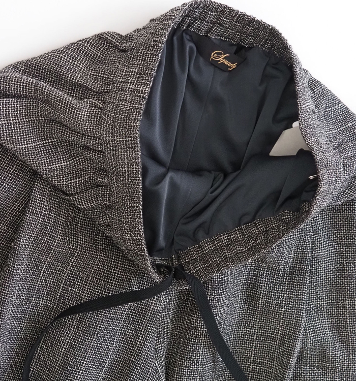 Squady スカディ ワイドパンツ コットンリネンガーゼ レディース